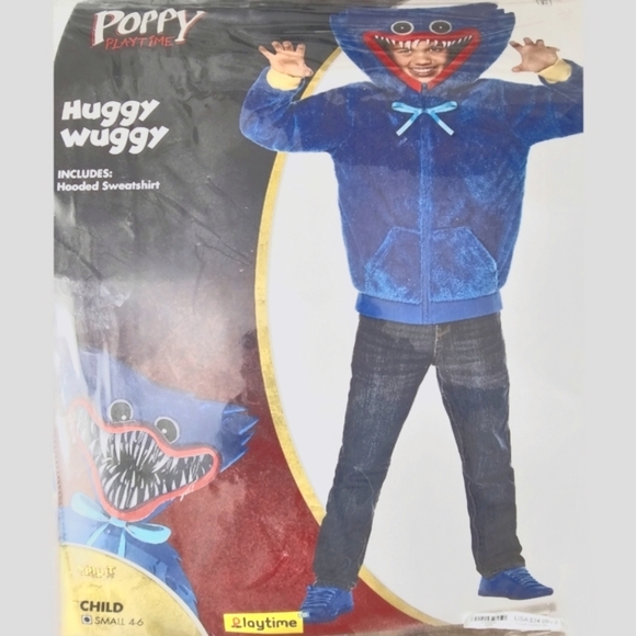 Poppy Playtime | Costumes | Poppy Playtime Huggy Wuggy Costume | Poshmark